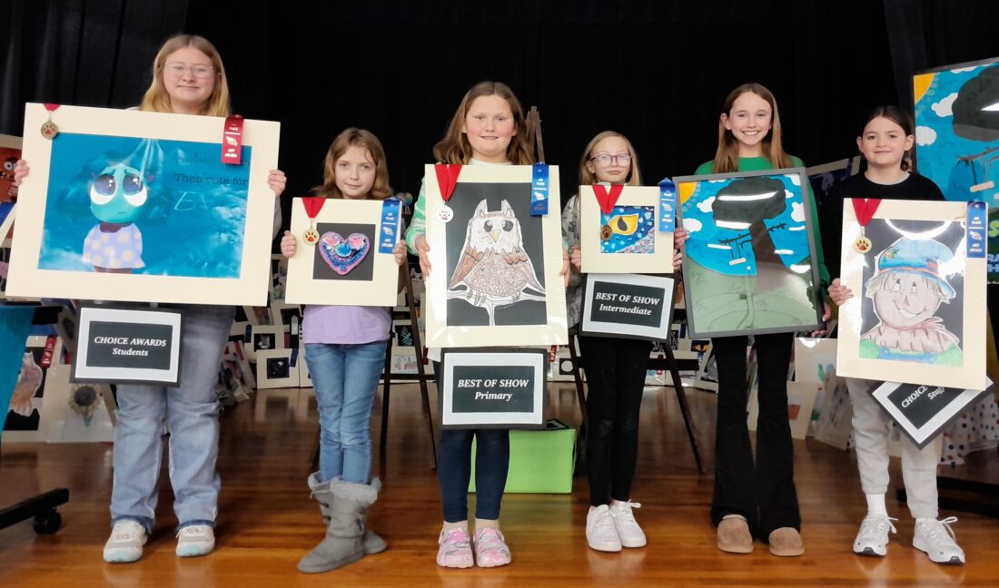 AIB Elementary Holds Art Show | News, Sports, Jobs - Wetzel Chronicle